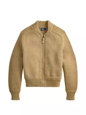 Polo Ralph Lauren Zip-up Sweater - Brown
