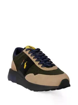 Polo Ralph Lauren Train 89 Leather-panelled Sneakers