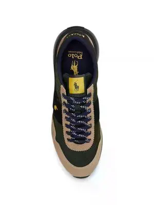 Polo Ralph Lauren Train 89 Leather-panelled Sneakers