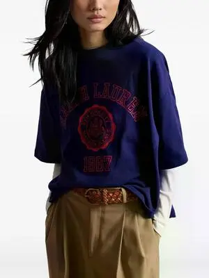 Polo Ralph Lauren Logo-print Drop-shoulder T-shirt
