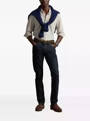 Polo Ralph Lauren Striped Oxford Shirt - Neutrals