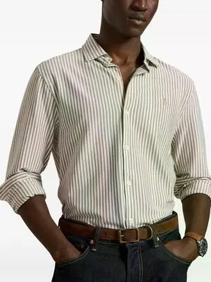 Polo Ralph Lauren Striped Oxford Shirt - Neutrals
