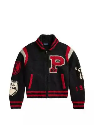 Polo Ralph Lauren Intarsia-knit Zip Jacket