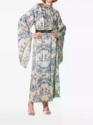 Liu Jo Scarf-print Maxi Dress