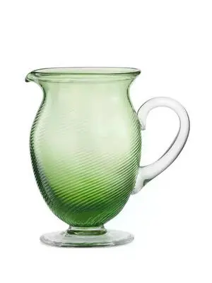 NASONMORETTI 3/62 Spiral-patterned Glass Jug