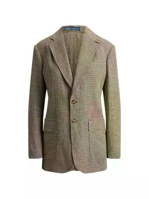 Polo Ralph Lauren Houndstooth Linen Blazer