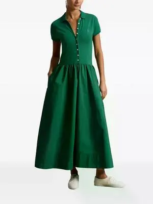 Polo Ralph Lauren Button Midi Dress