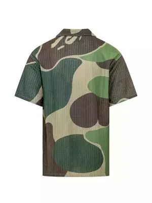 A BATHING APE Mega Abc Camo Pattern Shirt