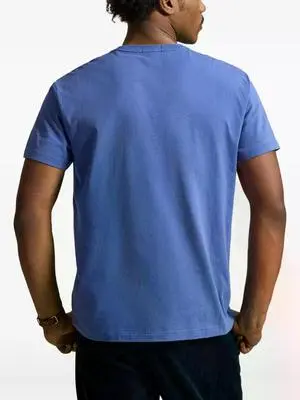 Polo Ralph Lauren Logo-flocked Crest-print T-shirt