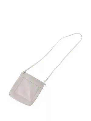 FERRAGAMO Leather Whipstitch Crossbody Bag