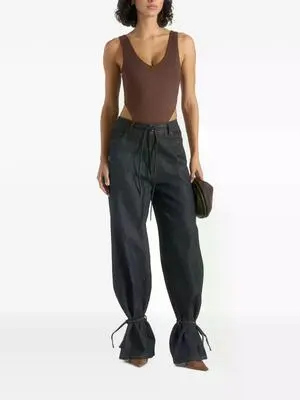 Manière De Voir Faye Indigo Wide Leg Jeans - Blue