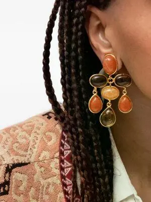 Sylvia Toledano Stone-embellished Drop Earrings
