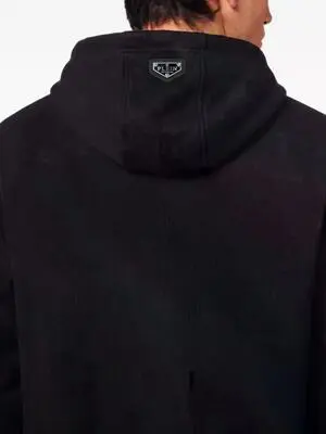 Philipp Plein Crystal-embellished Skull Hoodie
