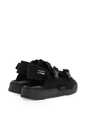 Neil Barrett X Li-ning Buckle Sandals - Black