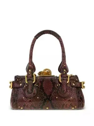 Chloé Small Paddington Tote Bag - Brown