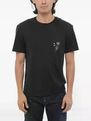 Neil Barrett For You Logo-print Slim-fit T-shirt - Black