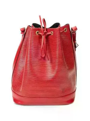 LOUIS VUITTON Epi Noe Gm Bucket Bag - Red