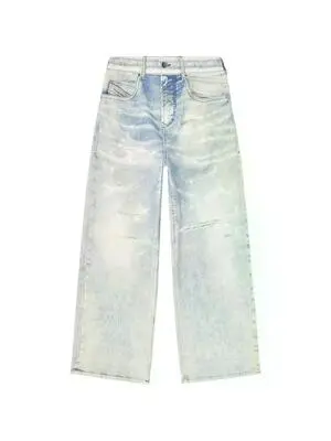 DIESEL® Relaxed Regular Waist 2097 D-enim-m Joggjeans