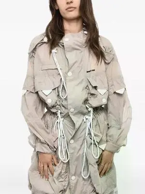 Dsquared2 Checked Hooded Coat
