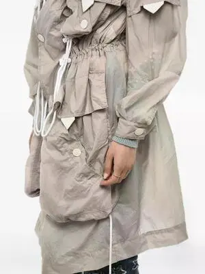 Dsquared2 Checked Hooded Coat