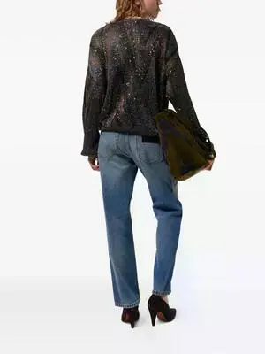 Missoni Sequin-embellished Zigzag-knit Cardigan