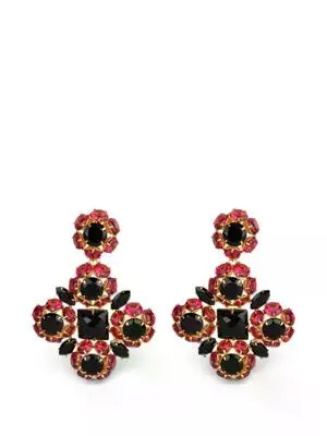 BOUNKIT JEWELRY Ariadne Cluster Drop Earrings - Gold