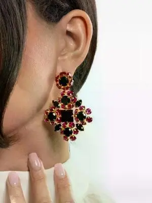 BOUNKIT JEWELRY Ariadne Cluster Drop Earrings