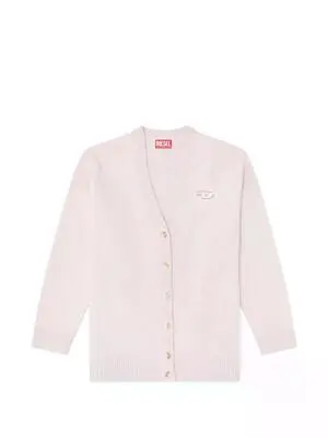 DIESEL® Cardigan In Wool And Alpaca Blend - Pink