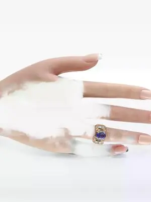 LB EXCLUSIVE Tanzanite And Diamond Ring