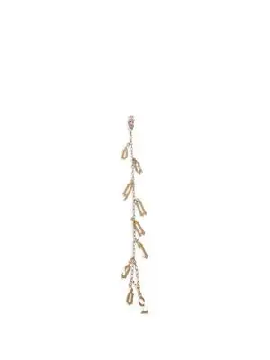 Dsquared2 Monogram Charm Clip-on Earring - Gold