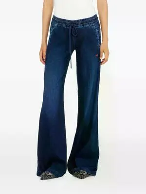 DIESEL® D-ainty Joggjeans Wide Leg Denim - Blue