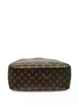 LOUIS VUITTON Monogram Deauville Tote Bag - Brown
