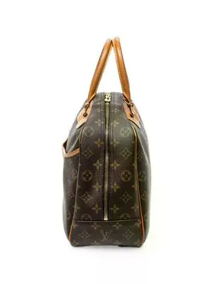 LOUIS VUITTON Monogram Deauville Tote Bag - Brown