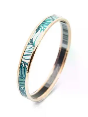 Hermès Leaf-print Bangle - Gold