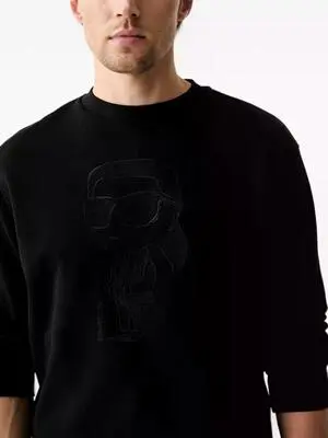 Karl Lagerfeld Ikonik Karl Embroidered Sweater