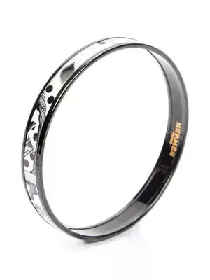 Hermès Logo-detail Bracelet - Black