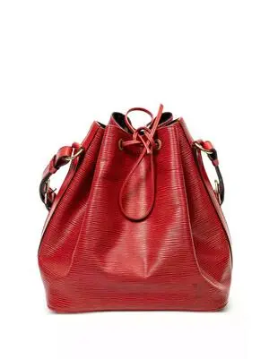 LOUIS VUITTON Noé Pm Bucket Bag - Red