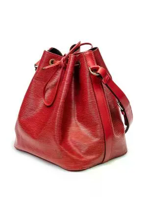 LOUIS VUITTON Noé Pm Bucket Bag - Red