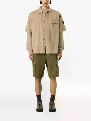 Stone Island Logo-patch Short-sleeve Shirt