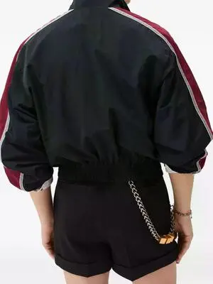 Versace Logo-motif Greca-detail Zip-up Jacket