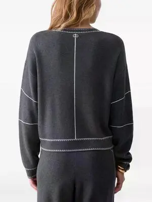 Liu Jo Sweater With Stitching
