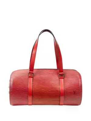 LOUIS VUITTON Soufflot Epi-leather Tote Bag - Red