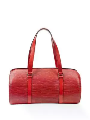 LOUIS VUITTON Soufflot Epi-leather Tote Bag - Red