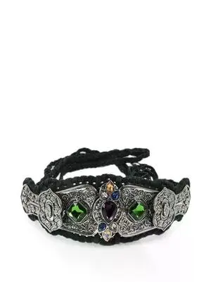 Dsquared2 Crystal-embellished Belt - Green