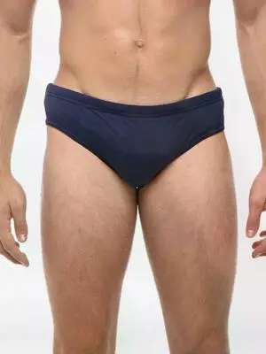 Dsquared2 Logo-print Elasticated Swim Briefs - Blue