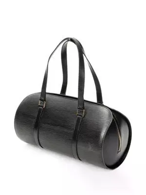 LOUIS VUITTON Soufflot Epi Tote Bag - Black