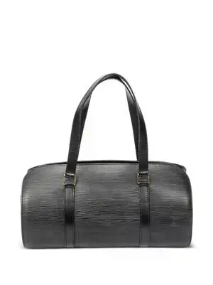 LOUIS VUITTON Soufflot Epi Tote Bag - Black