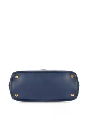 Prada Small Galleria Tote Bag - Blue