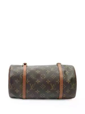 LOUIS VUITTON 26 Papillon Monogram Canvas Tote Bag - Brown