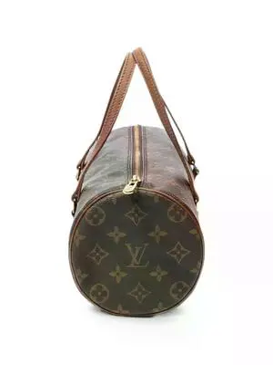 LOUIS VUITTON Monogram Canvas Papillon Tote Bag - Brown